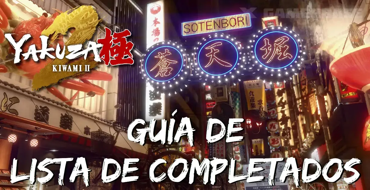 Guía de Lista de Completados / Completion List (YAKUZA KIWAMI 2 ...